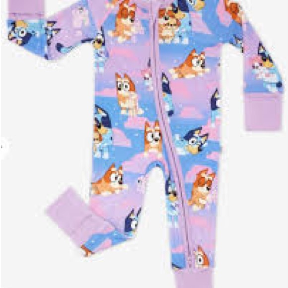Little Sleepies | One Pieces | Little Sleepies Bluey Sleepytime Zippie ...